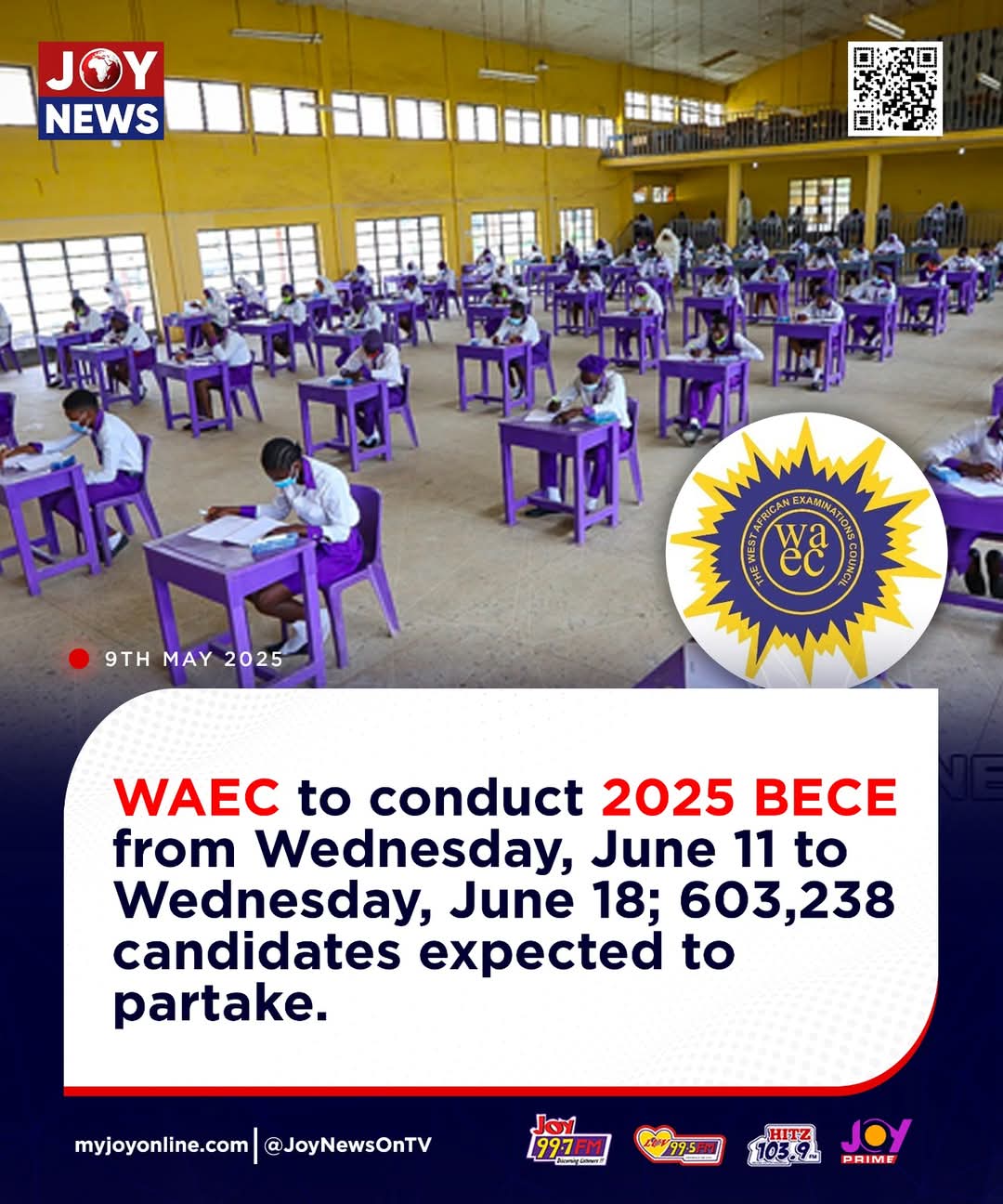 Final BECE 2025 Timetable And Download PDF Ready - Congrats