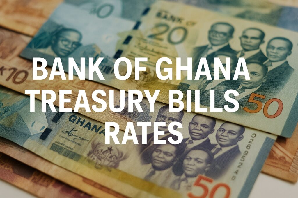 BoG Treasury Bill Rate This Week 21st July 2025 in Ghana - Congrats